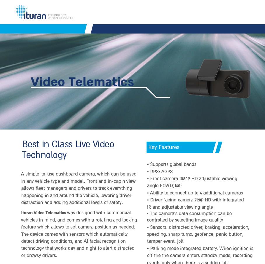 Devices brochures - Ituran Global